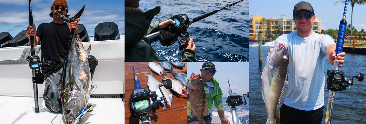 Kraken Electric Big Game Reels Fishing Reels | Piscifun