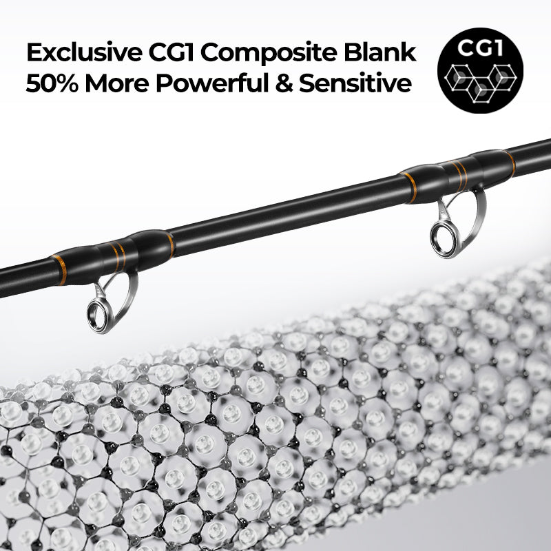 Piscifun® Saltflow High-Tech Rods For Offshore Saltwater Fishing | Piscifun