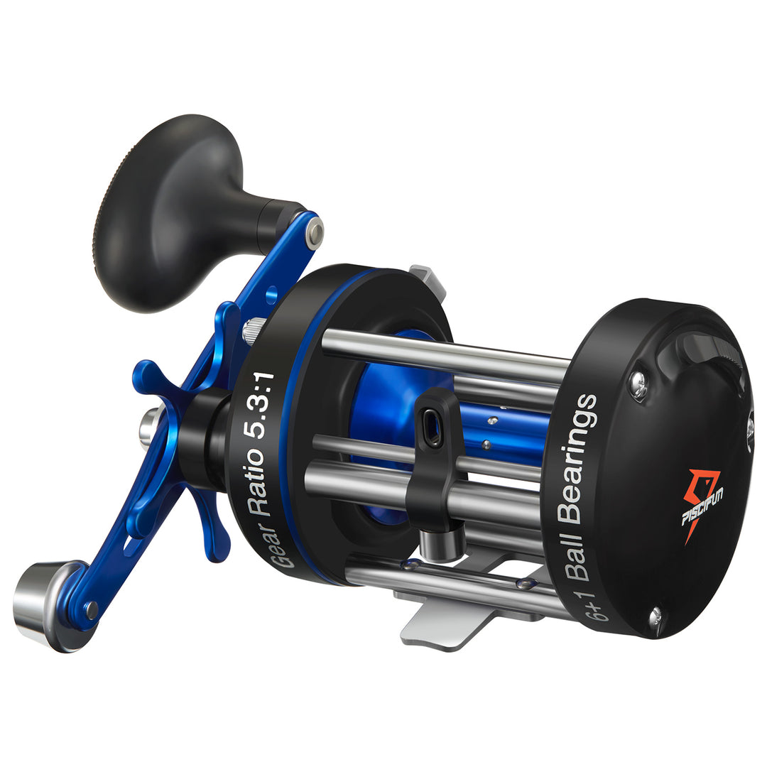 Piscifun®Chaos XS Round Baitcasting Reel and Catfish Casting Rod Combo ...