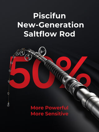 Piscifun® Saltflow High-Tech Rods For Offshore Saltwater Fishing | Piscifun