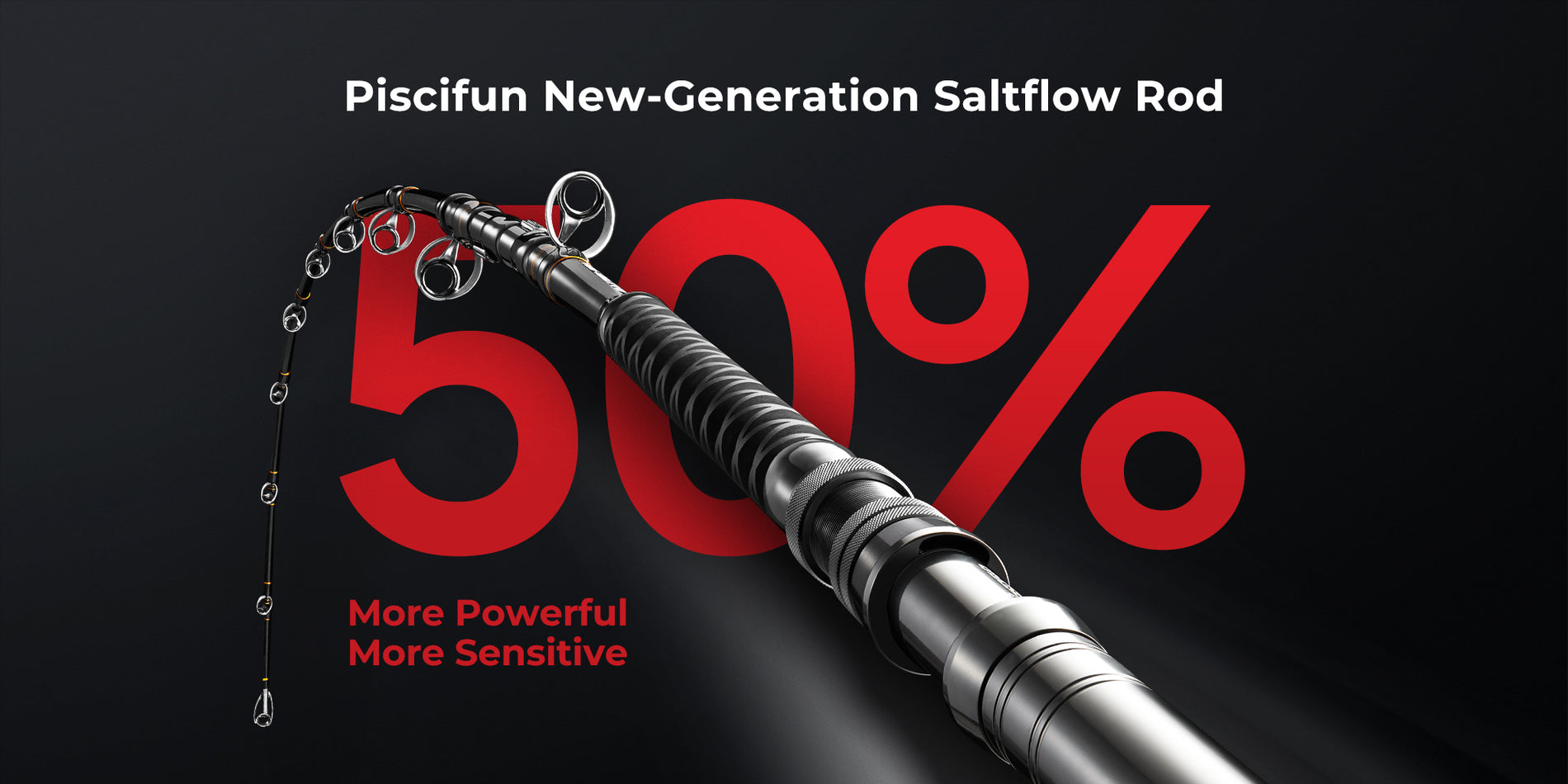 Piscifun® Saltflow High-Tech Rods For Offshore Saltwater Fishing | Piscifun