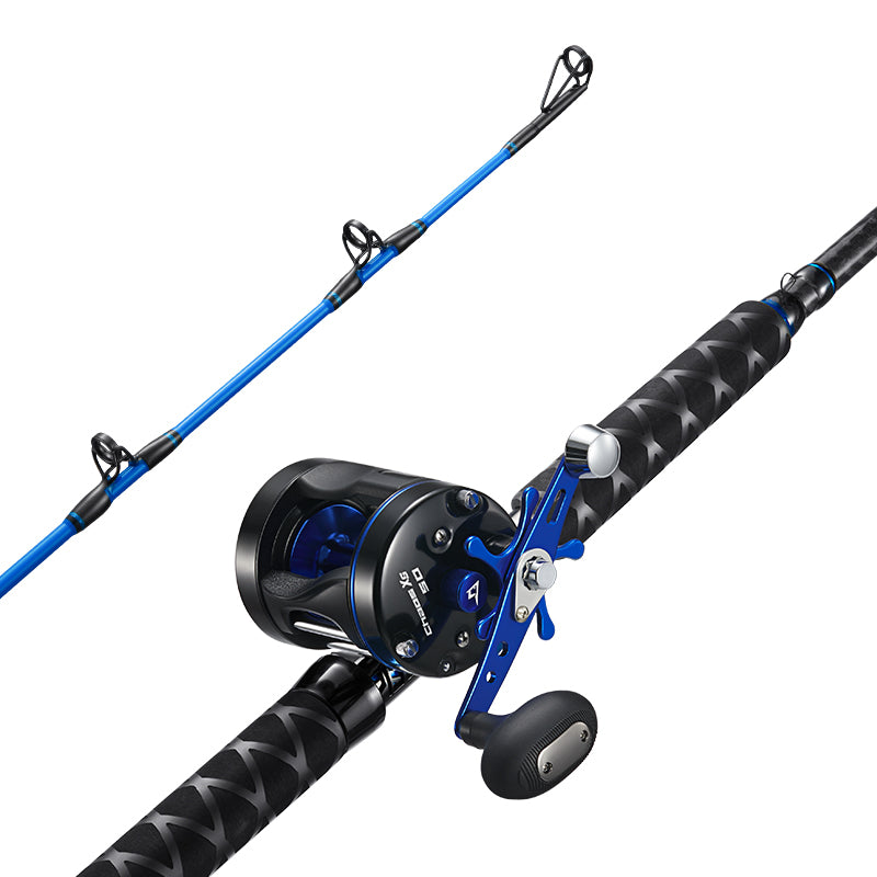 Chaos XS Casting Reels and Catfish Casting Rods Combo | Piscifun