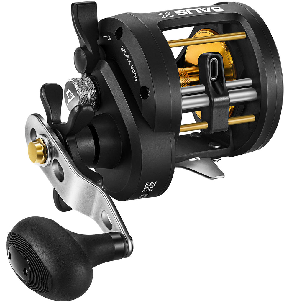 Salis X Trolling Reels Level Wind Reel | Piscifun