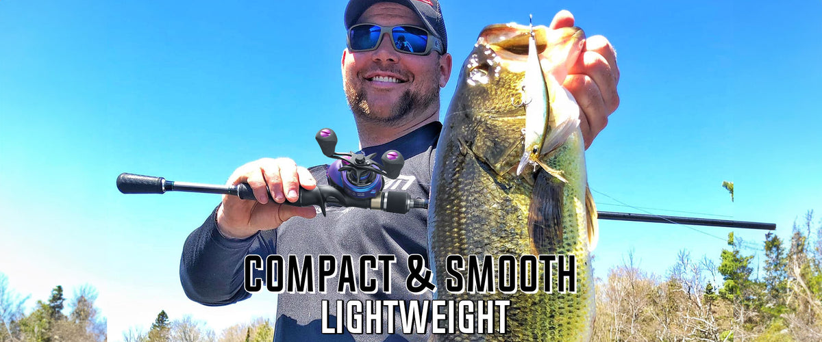 Spark Pro Colorful Baitcaster Fishing Reels | Piscifun