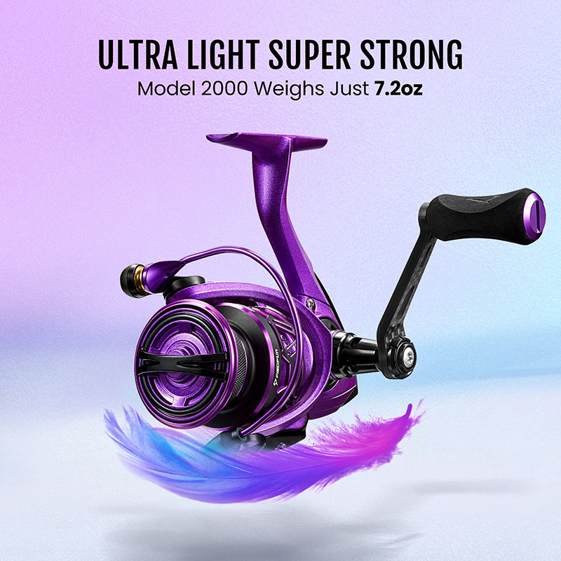 Piscifun® Carbon Prism Ultralight Spinning Reels | Piscifun